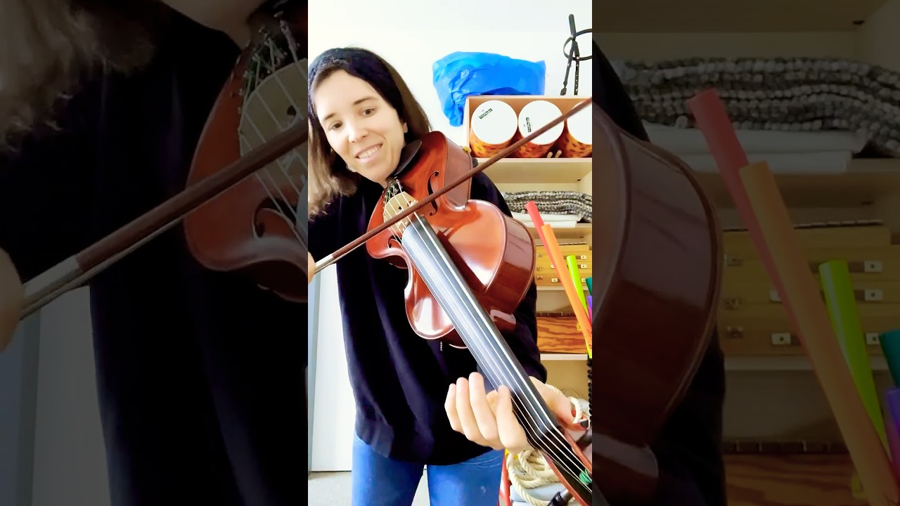 Some tones on a 6 string viola 🎻😮