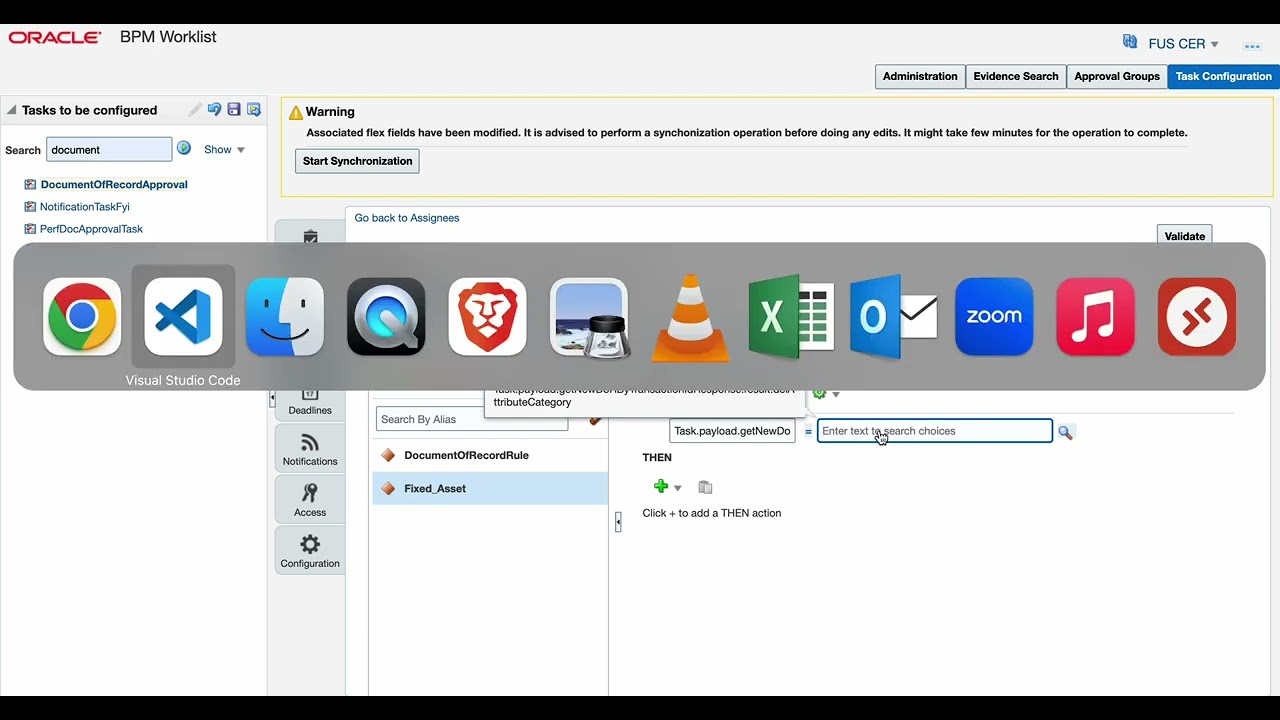 Dynamic Approval using  BPM Worklist