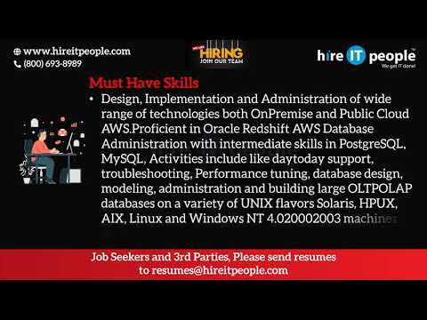 Database Jobs | Database- ALL Jobs | PHOENIX, AZ | Job ID 32189 |
