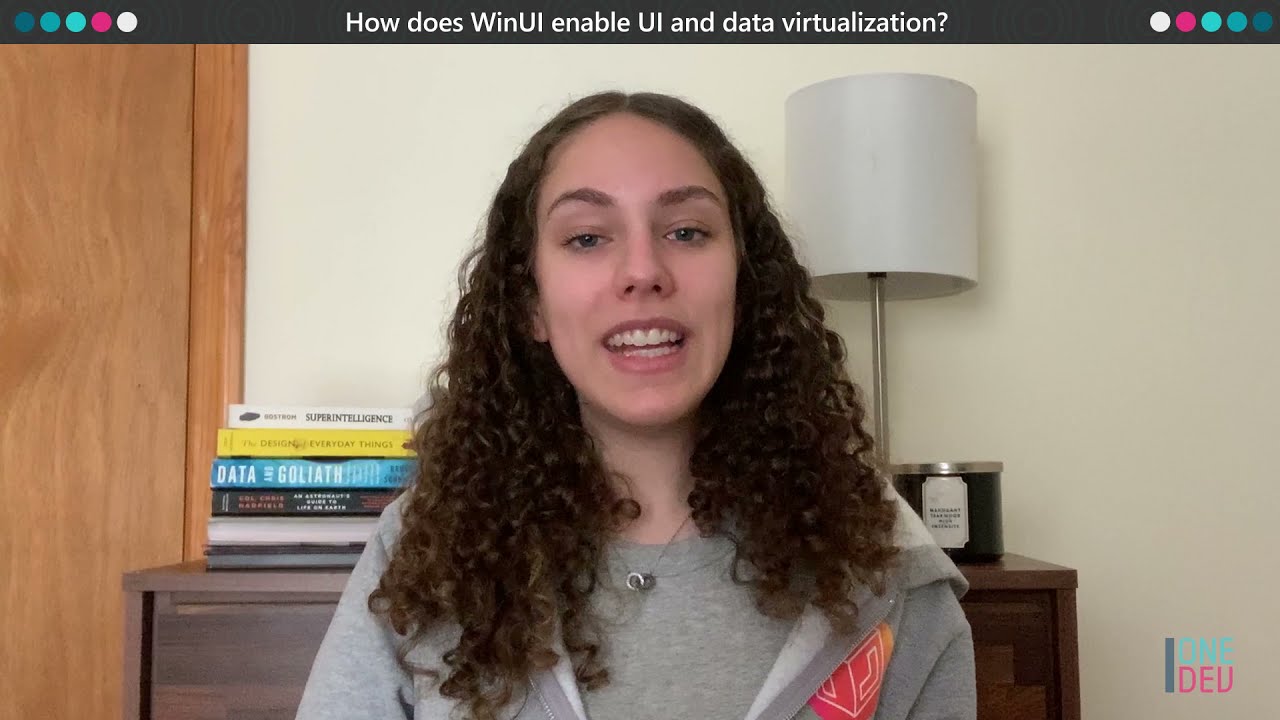 How does WinUI enable UI in data virtualization | One Dev Question
