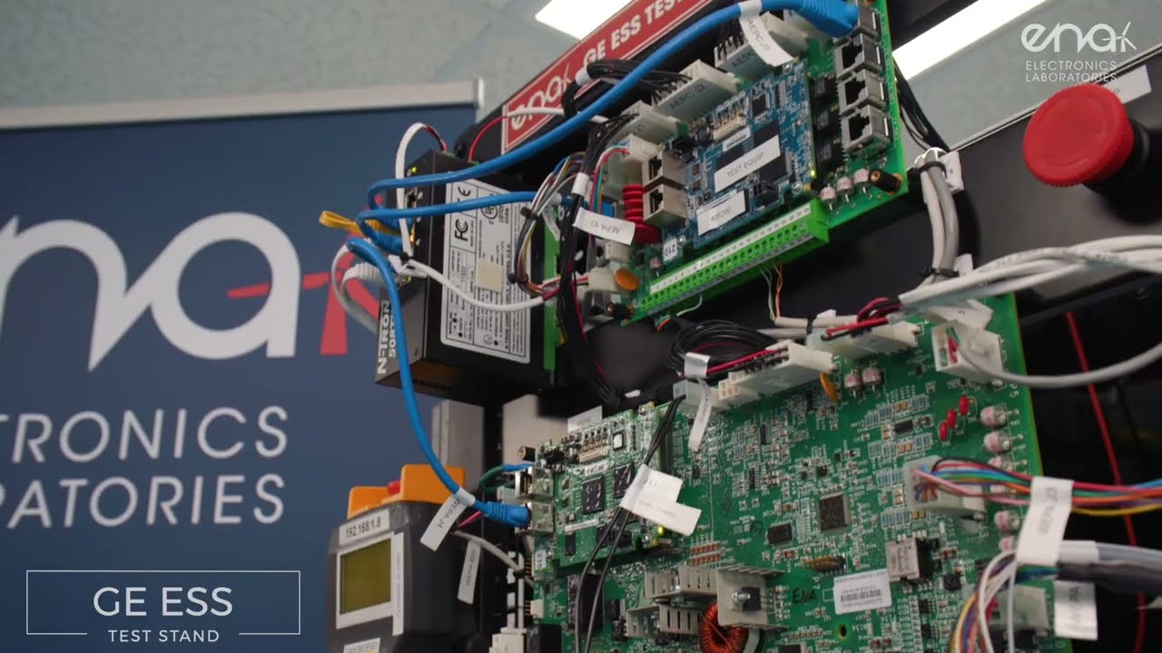 GE ESS Test Stand- ENA Electronics