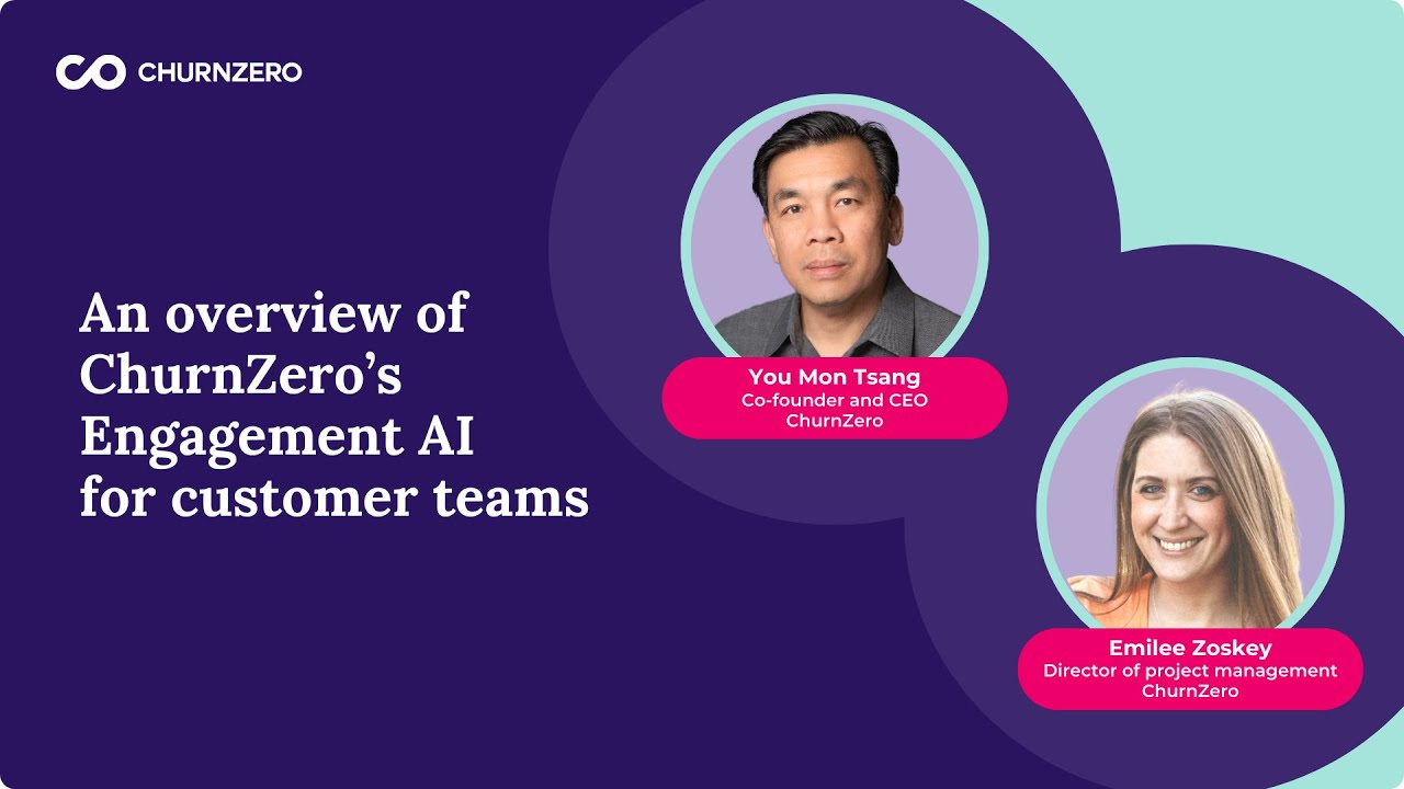 An overview of ChurnZero's Engagement AI for customer teams