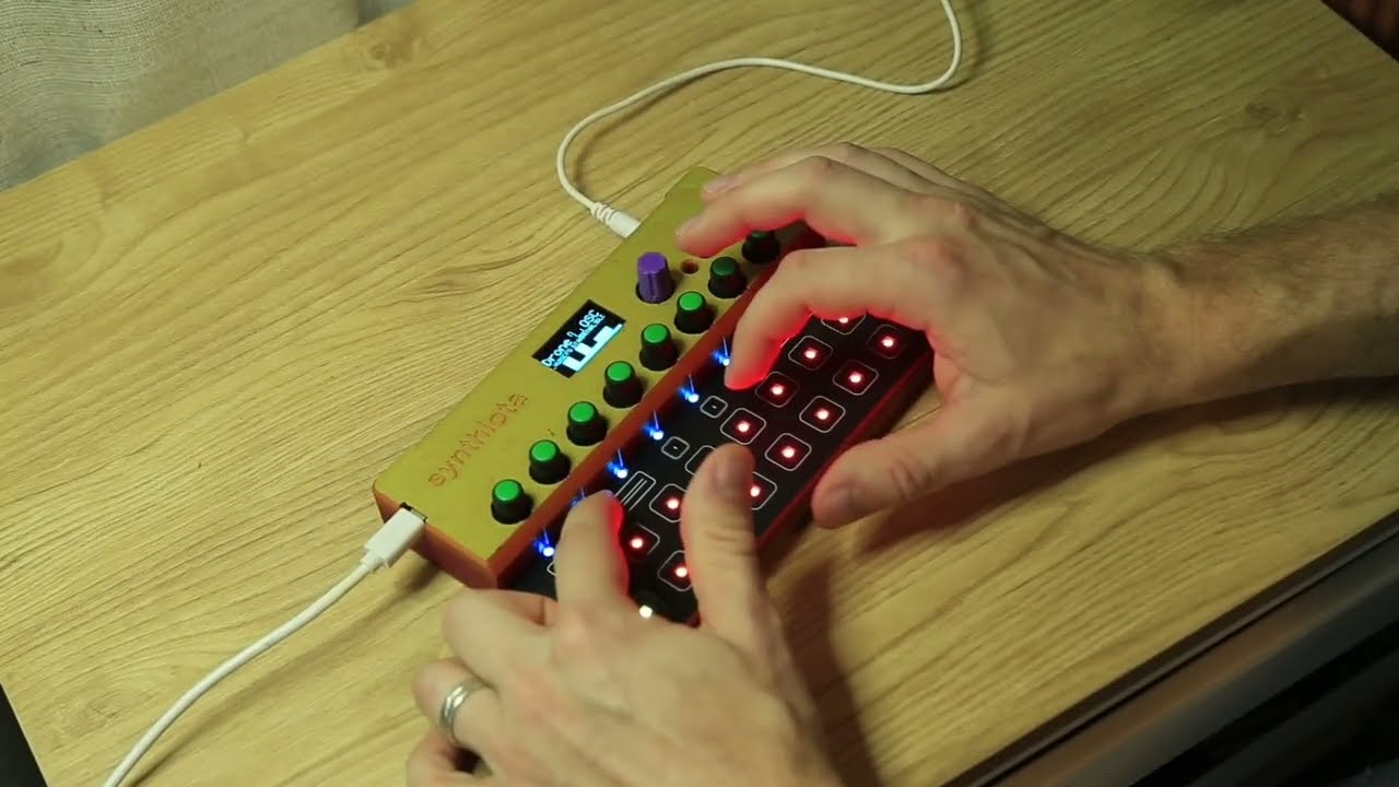 synthiota CircuitPython Drone Synthesizer Demonstration