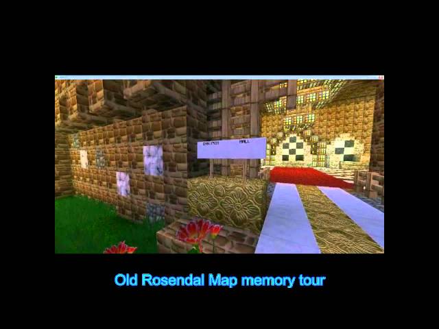 This is a film of our lost map Minecraft Map