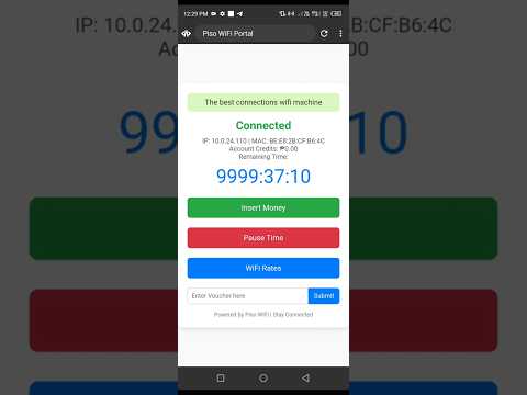 Hack any Piso wifi vendo machine