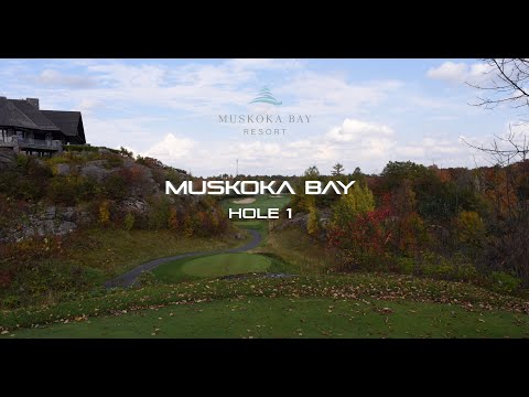 HD Golf Real vs Simulator - Muskoka Bay Hole 1