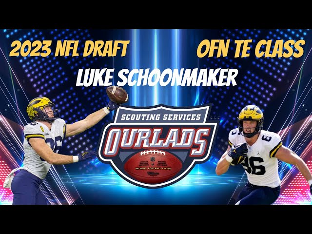 Luke Schoonmaker 2023 NFL Draft projection: How high could Michigan ...