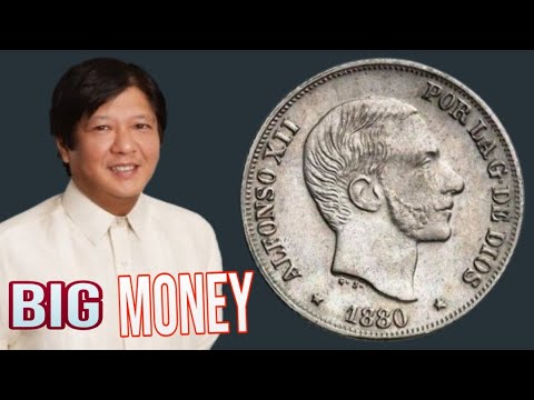 1880 Philippines 10 Centimos Coin Worth $180,385? | Rare Spanish-Era Coin History & Value | N Z Old