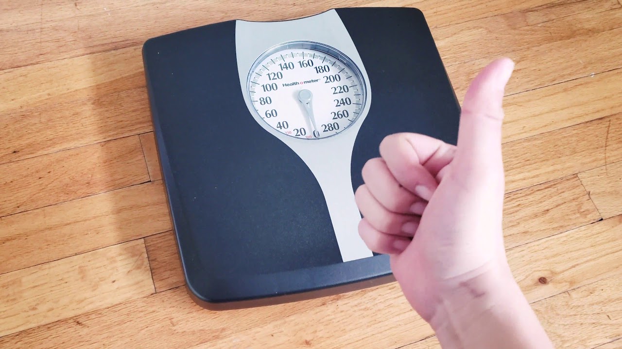Health-O-Meter Antimicrobial Full View Oversized Dial Body Scale
