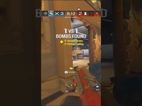 1 VS 5 ACE CLUTCH AT MATCH POINT | R6 SIEGE