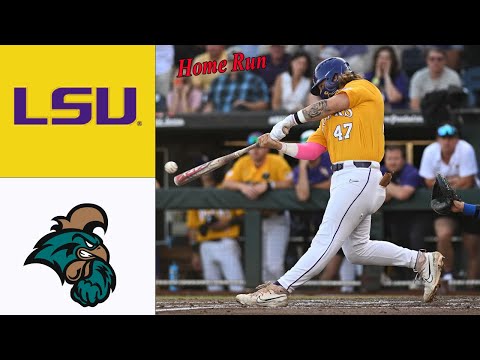 Coastal Carolina Vs LSU | Jun 22, 2025 | Men's College World Series Championship Final Game 2