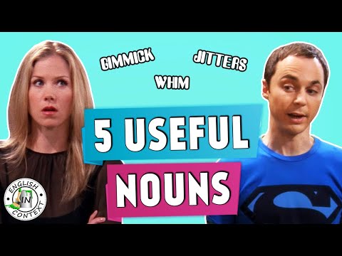 5 Useful Nouns | Gimmick, Whim, Jitters..