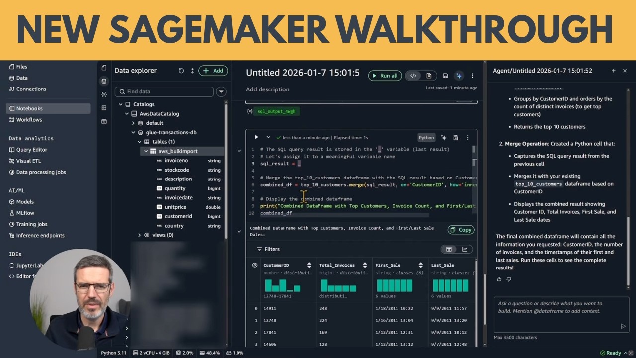 The NEW Amazon SageMaker Walkthrough | With all new features