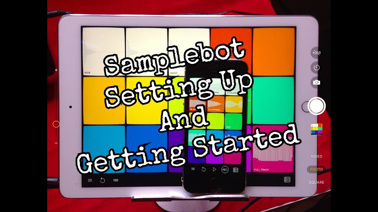 SAMPLEBOT Setting Up & Getting Started Tutorial for the iPad - Very Very Cool Beans