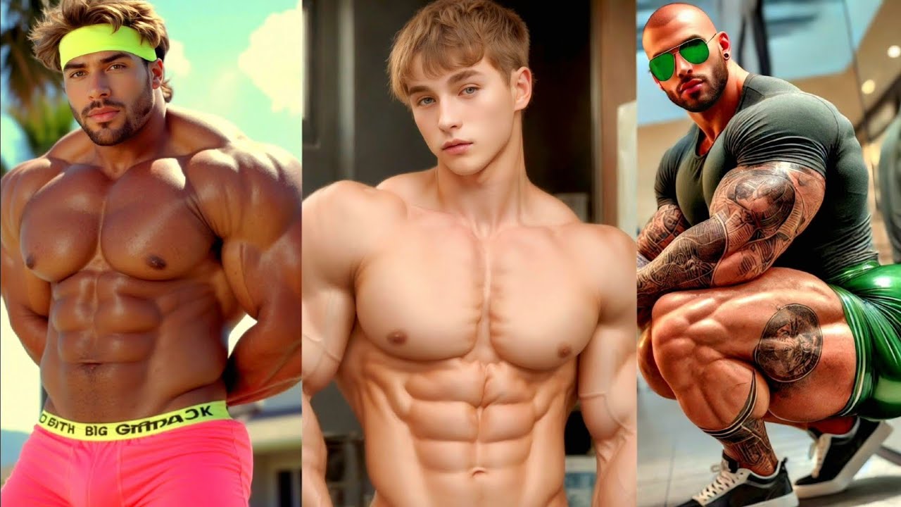 SUPER SHREDDED BIG AI MUSCLE BOYS 2026