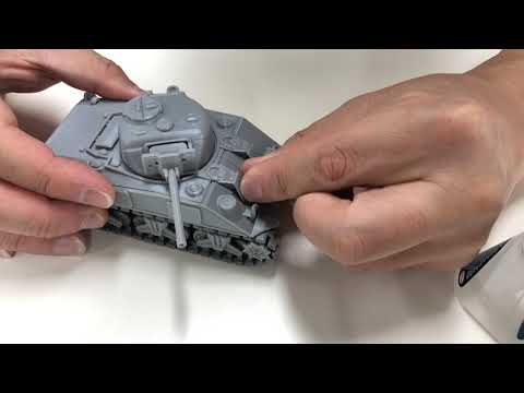 🪖 Foldable tank sherman・ STL File for 3D printing・Cults