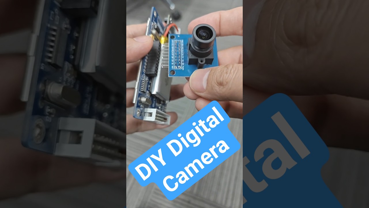 i just did a Digital DIY Camera with TFT SPI Display and Arduino #diyprojects #arduinoproject #esp32