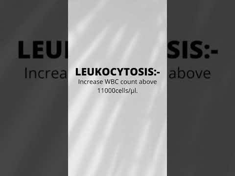 #leukocytosis #wbc #medical #term #shorts