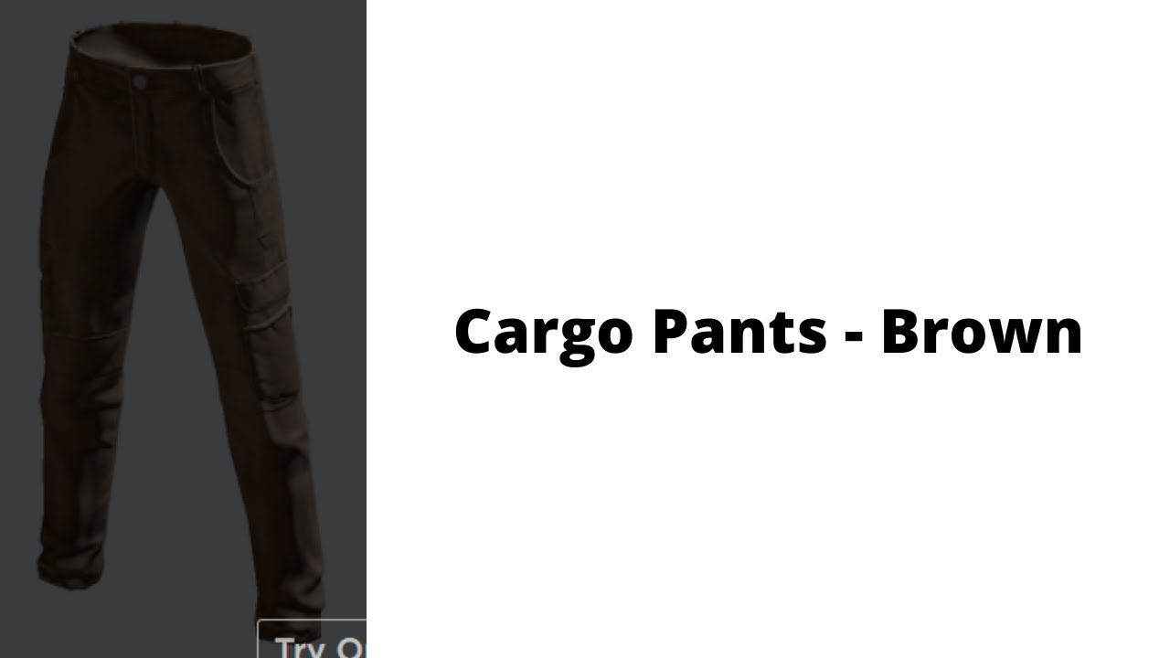 How to get Cargo Pants - Brown in roblox
