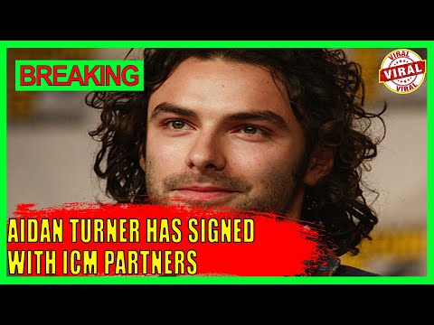 Poldark and The Hobbit trilogy star Aidan Turner has signed with ICM