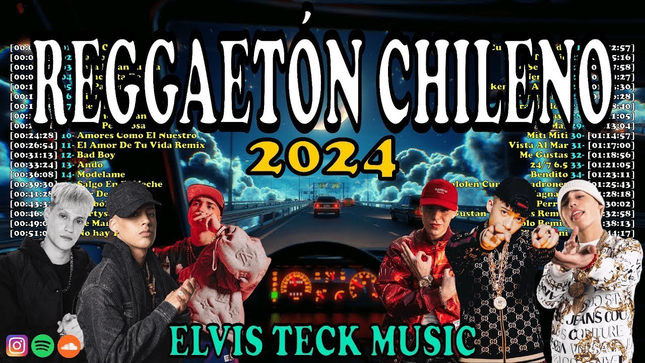 MIX REGGAETÓN CHILENO 2024 (CRIS MJ, JERE KLEIN, GIULIANO YANKEES, NICKOOG, KIDD VOODOO & MÁS)