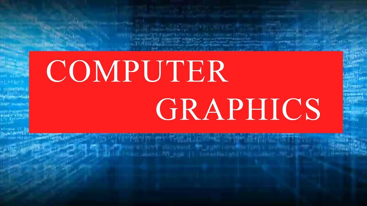 1.1. Pixels Basics || Computer Graphics