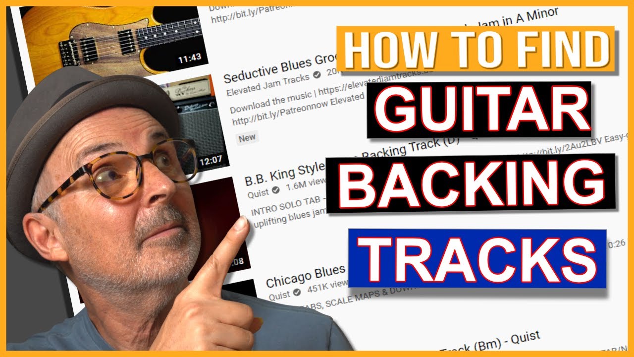 How to Find Backing Tracks for Guitar