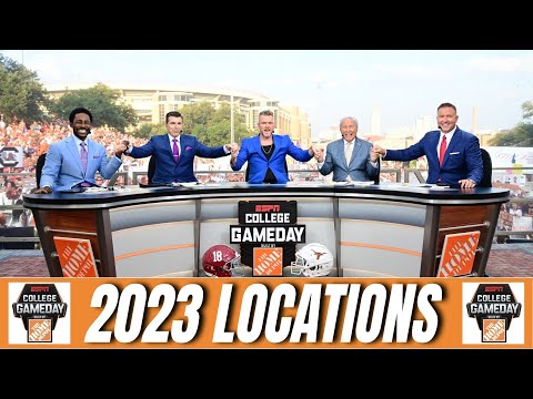 2023 College GameDay Location Predictions! - The Biggest Games of the 2023 Season