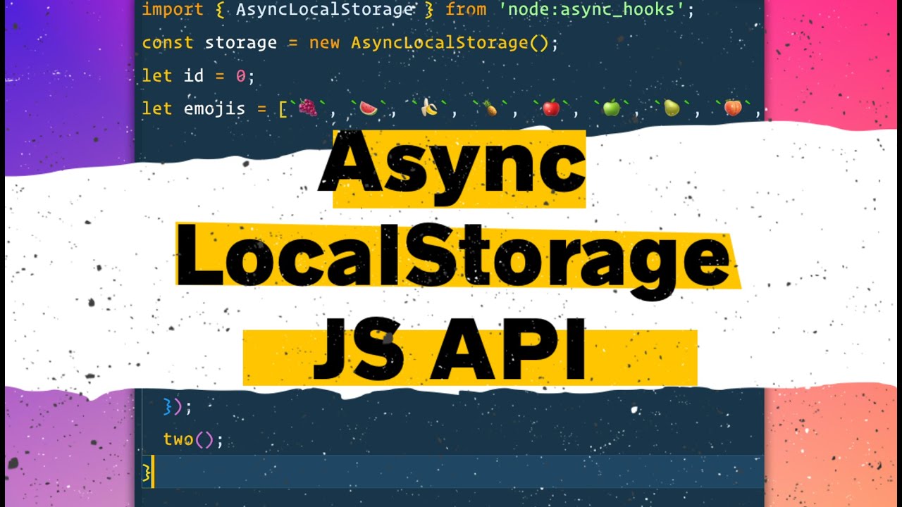Node.js AsyncLocalStorage Explained in 84.3 seconds