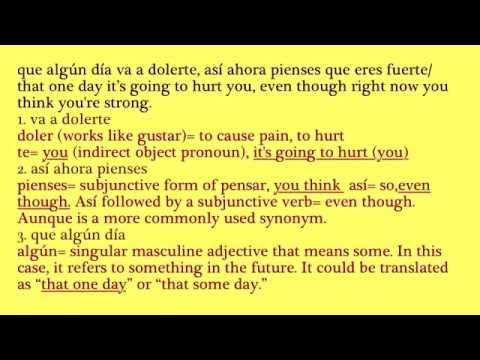 Translation Guide to Ahora que vas a dejarme by Juan Pablo Vega