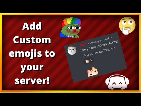 Adding Custom Emojis Within Discord