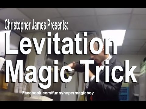 Learn a Levitation Magic Trick with Christopher James