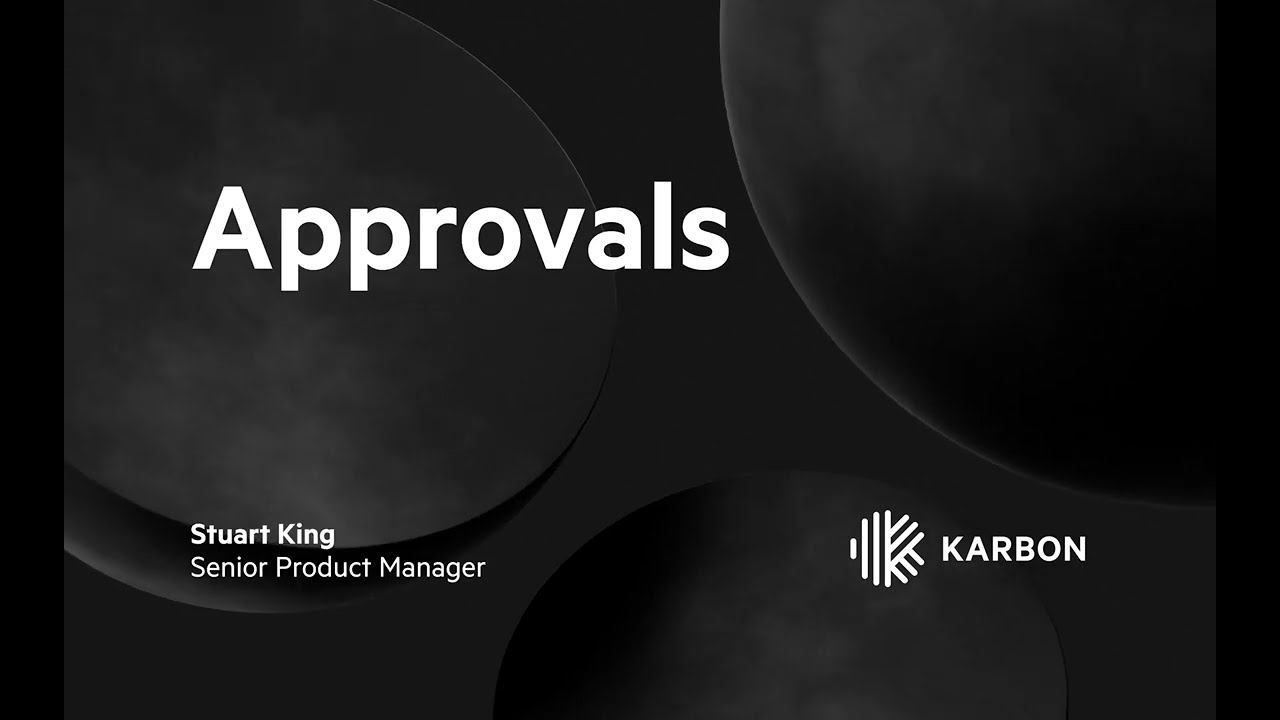 Fast-track client and document approvals in Karbon