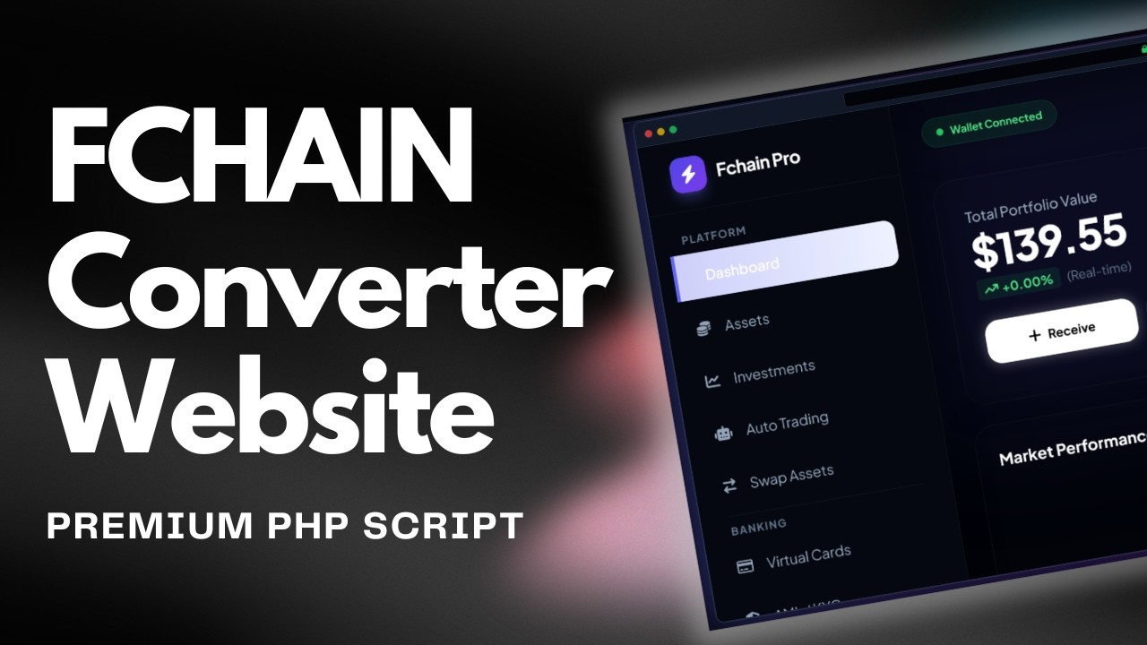 FCHAIN Converter Website Script Tutorial Complete Setup