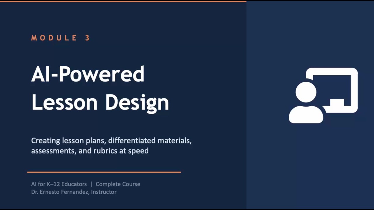 Module 3 AI Powered Lesson Design