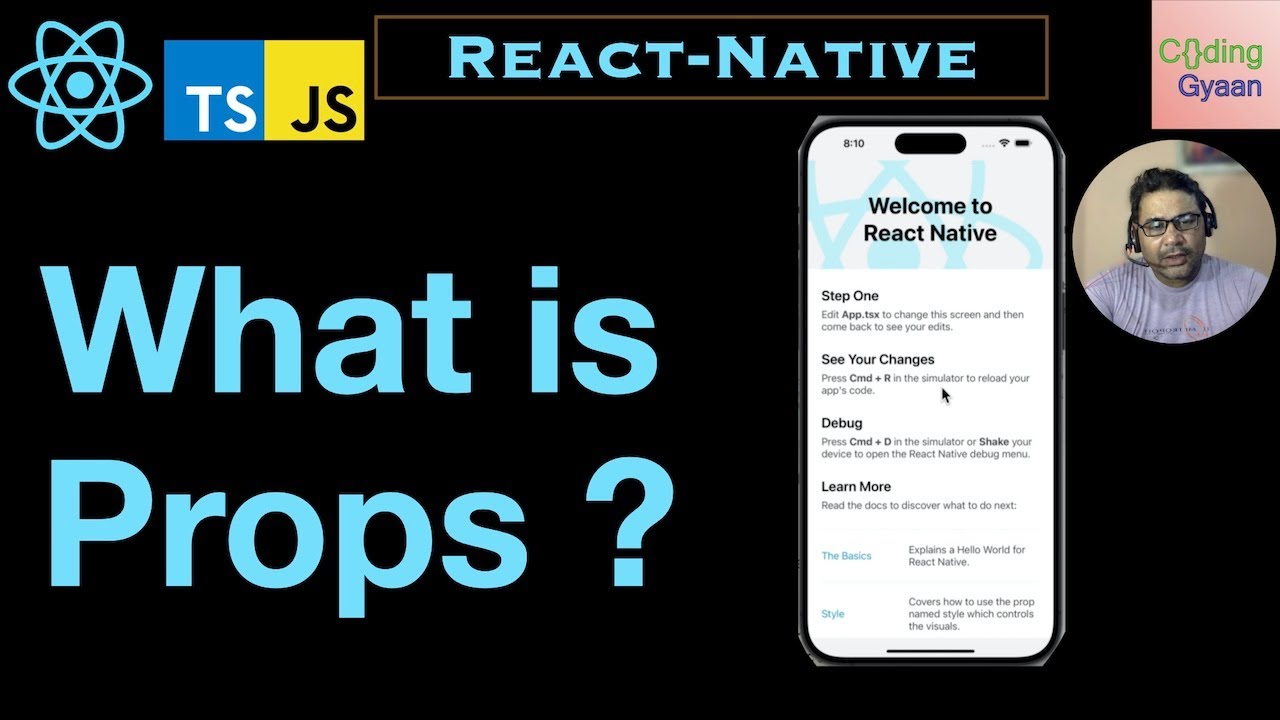 What is Props in React Native ?
