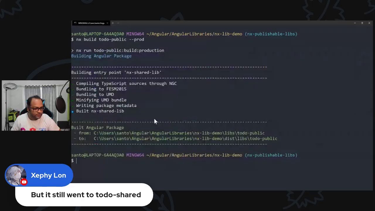 Building and Publishing Angular Libraries