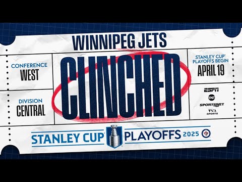 Winnipeg Jets 2024-25 Plays of the Year #clinched #stanleycup