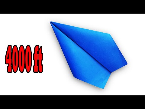 How to Make the Best Paper Airplane That Flies Far & Fast (Easy Tutorial)