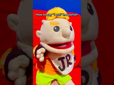 how to say “I put” in Spanish #english #sml #funny #comedy #funnymemes #smlpv #memes 