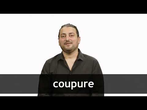 English Translation of “COUPURE” | Collins French-English Dictionary