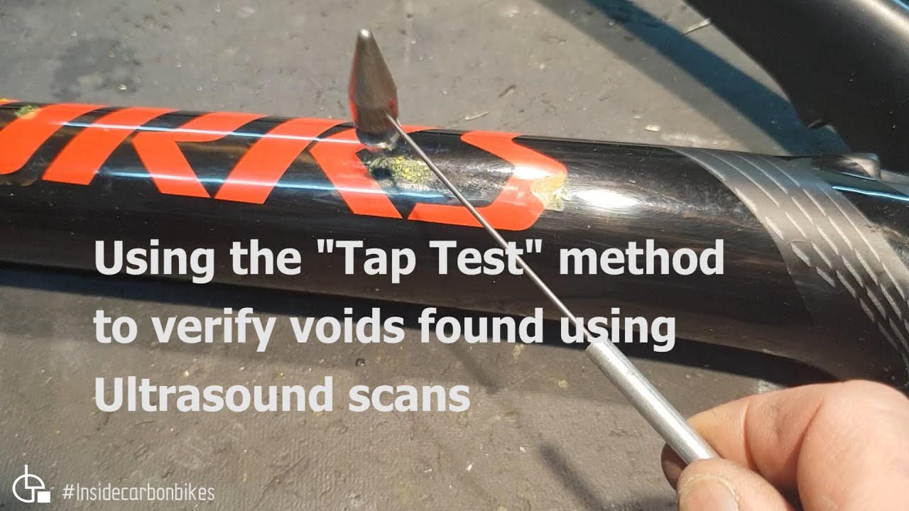 Using the Tap Test to verify voids found Ultrasonically