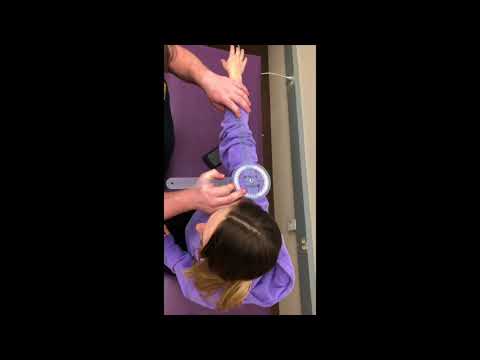 Goniometry of Shoulder Horizontal Abduction