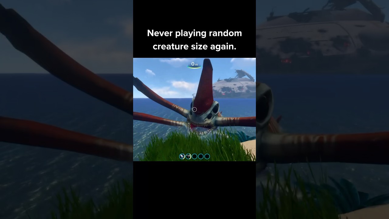 Not even safe on land 😭 #subnautica #gaming