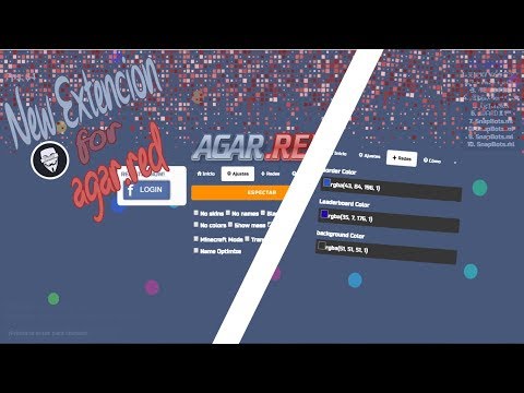 New Hack For Agar.red Teleport| Minecraft Mode | Optimize Name| Clan PE Extencion Official
