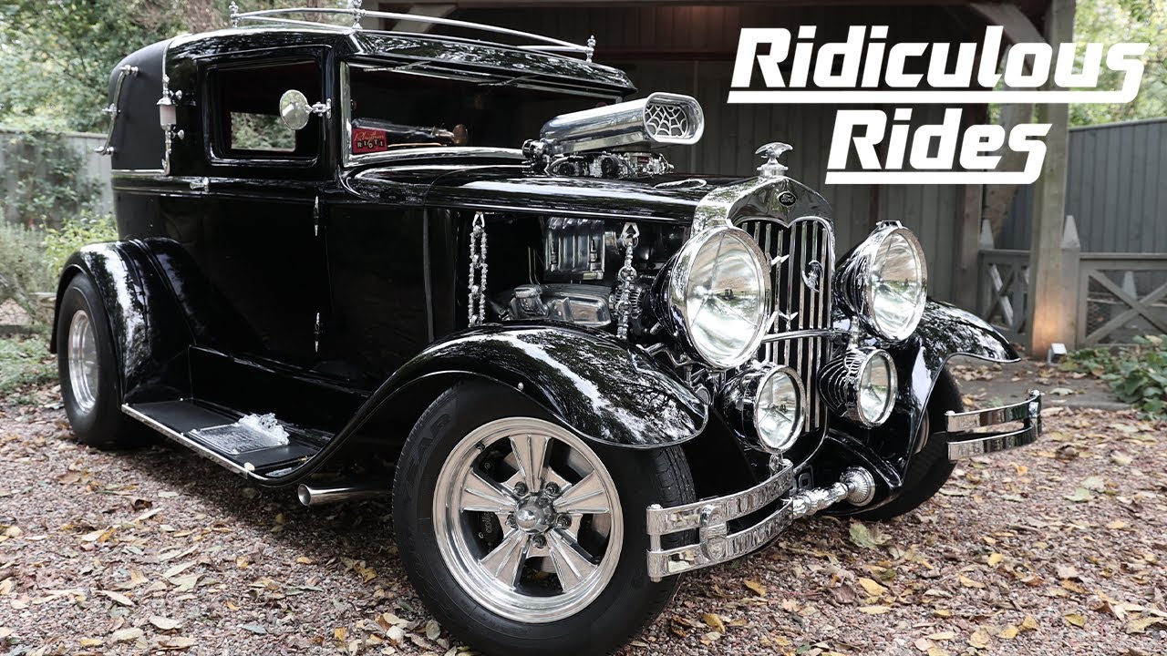 Ford Model A Hot Rod Blends Custom Interior and Gothic Theme With 450 ...