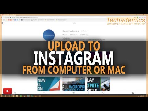 How To: Upload To Instagram From Computer Or Mac