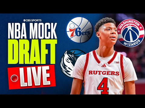 2025 NBA Mock Draft LIVE | Where do Ace Bailey, Dylan Harper & the other top prospects land? 👀