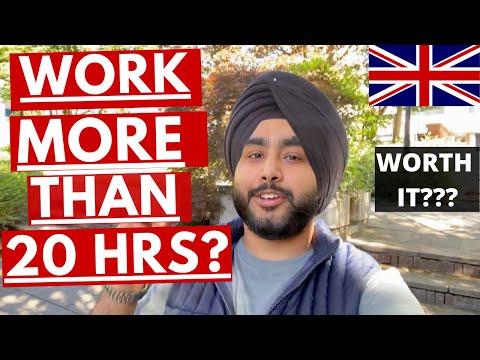 Should You Work More than 20hrs/week in UK 🇬🇧(Trick & Advice to work 20 hrs/week in UK)