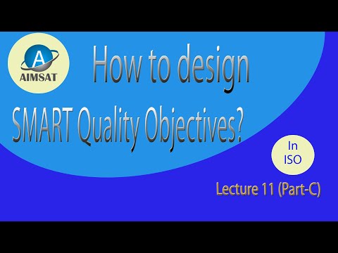 Lecture 11 (Part - C) SMART Quality Objectives